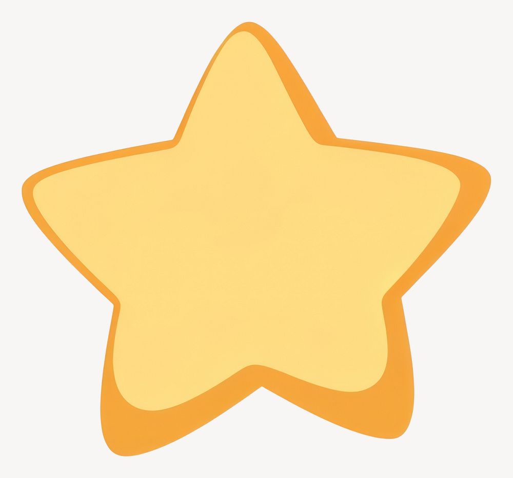 Star illustration cartoon simple vector | Free Vector - rawpixel