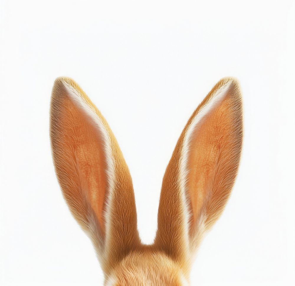 Bunny ears animal rabbit illustration. | Free Photo Illustration - rawpixel