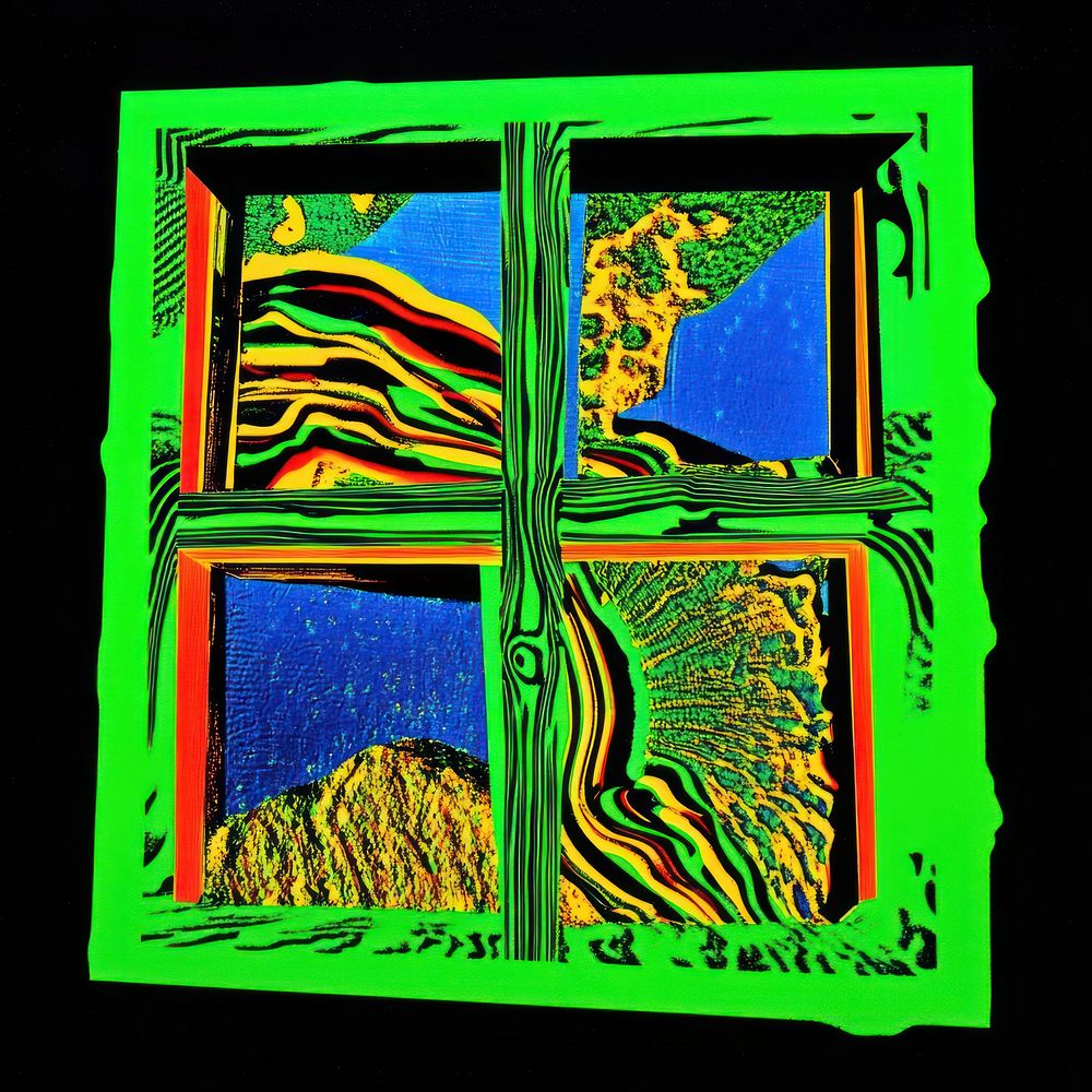 Window collage modern art. | Free Photo Illustration - rawpixel