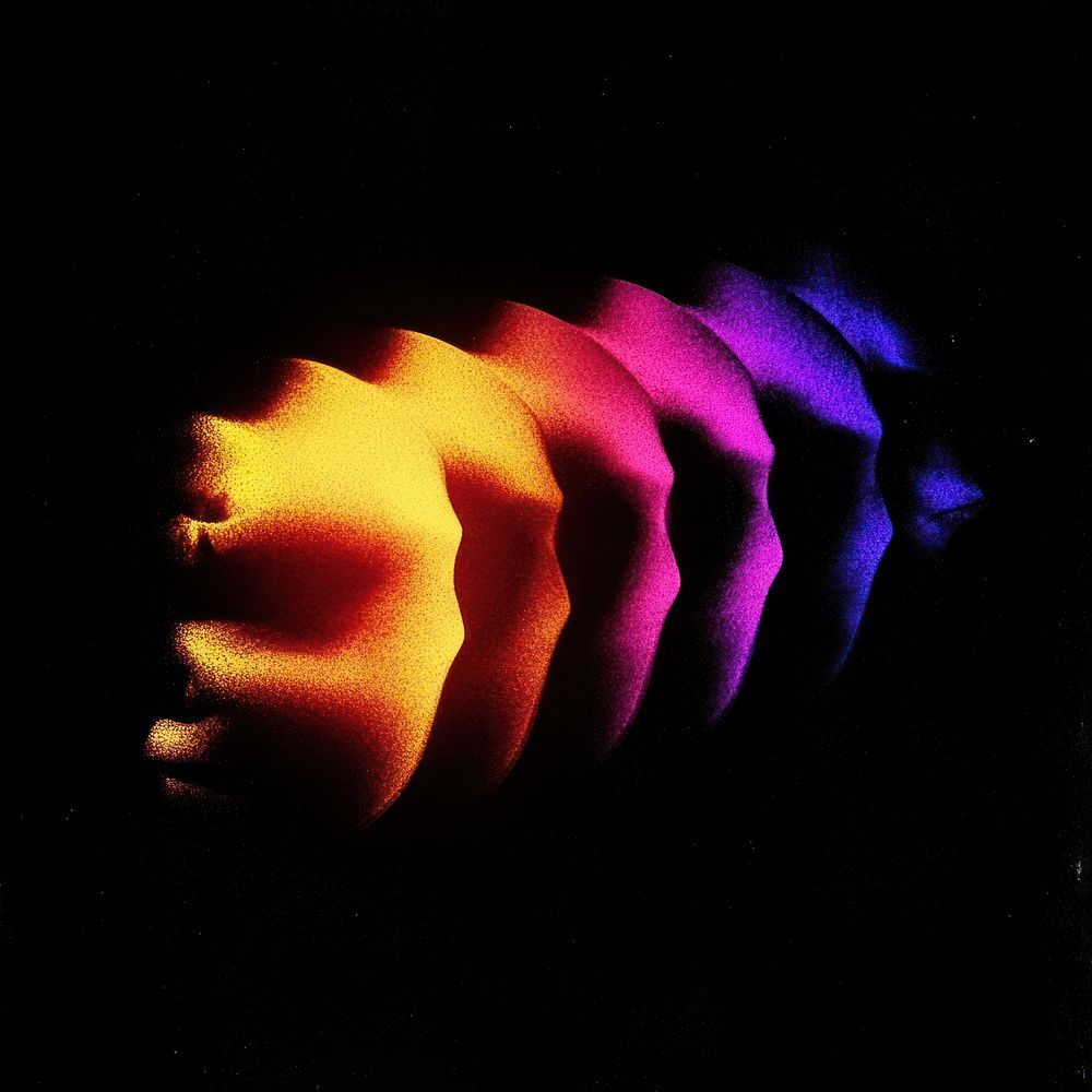 Illustration gradient faces accessories. | Free Photo Illustration ...