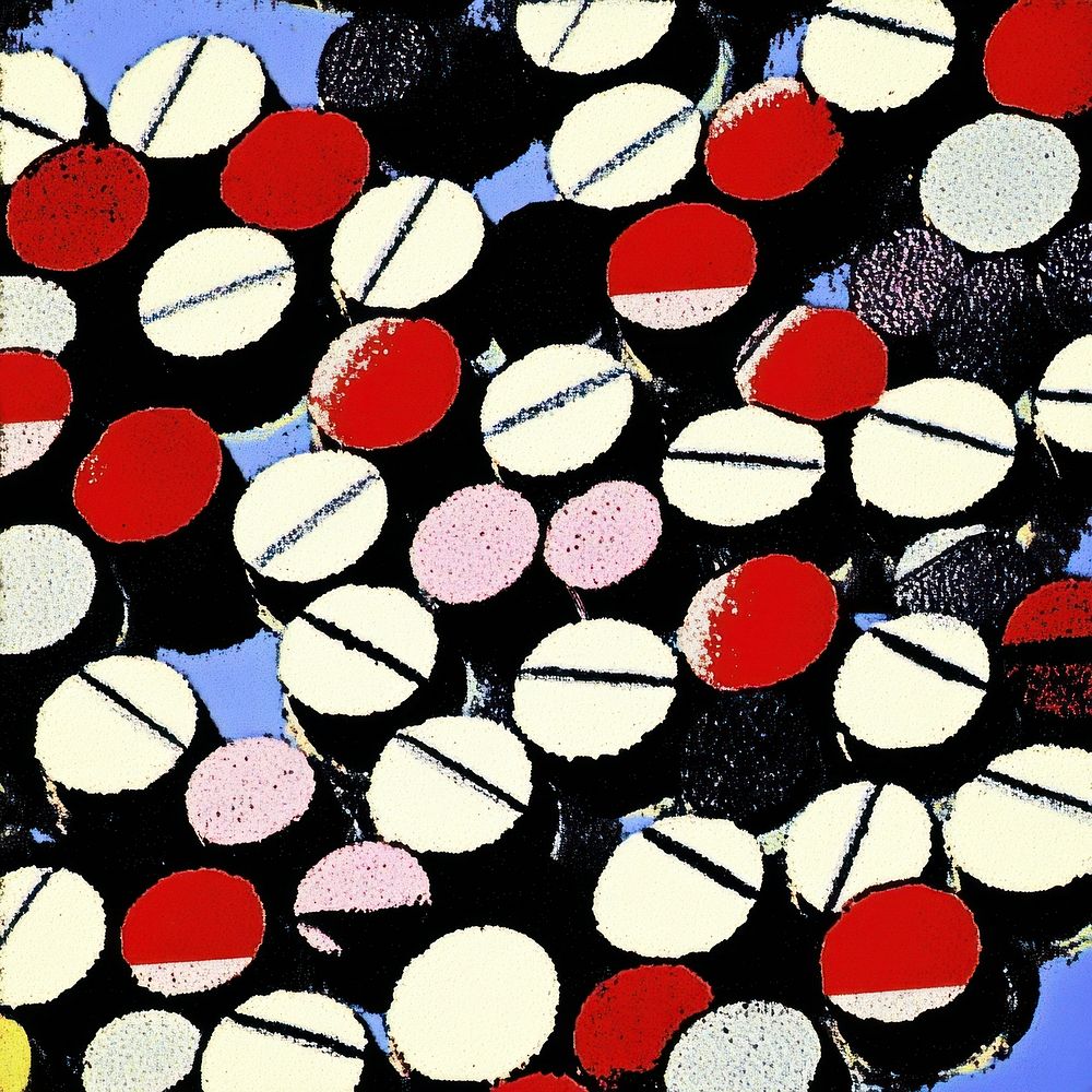 Pills art pharmaceutical illustration. | Free Photo Illustration - rawpixel