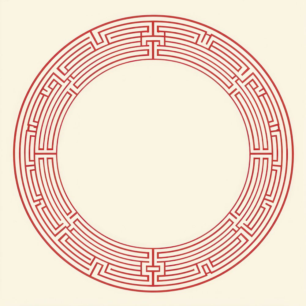 Circular pattern border art decorative. | Free Photo Illustration ...