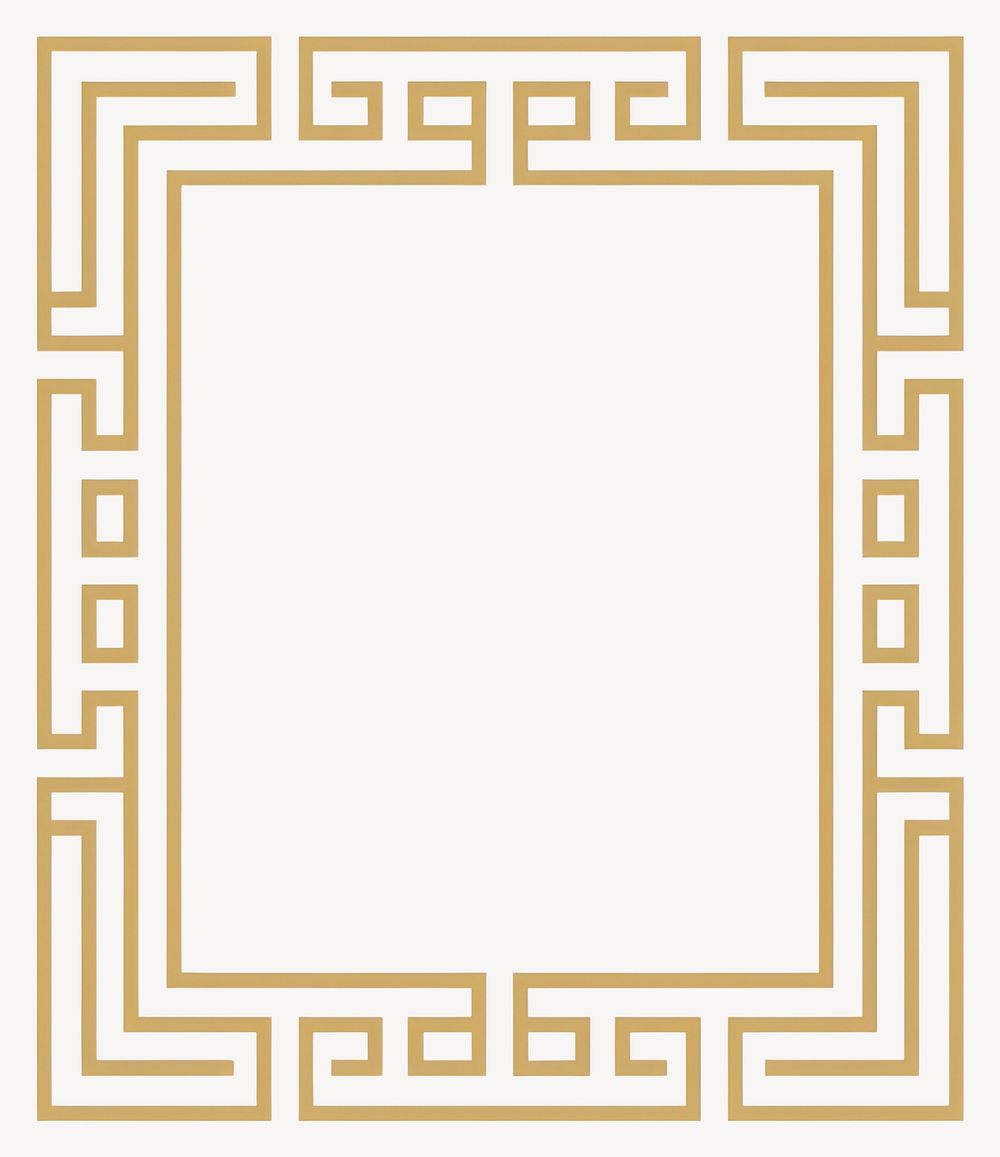 Chinese golden border design frame | Free Vector - rawpixel