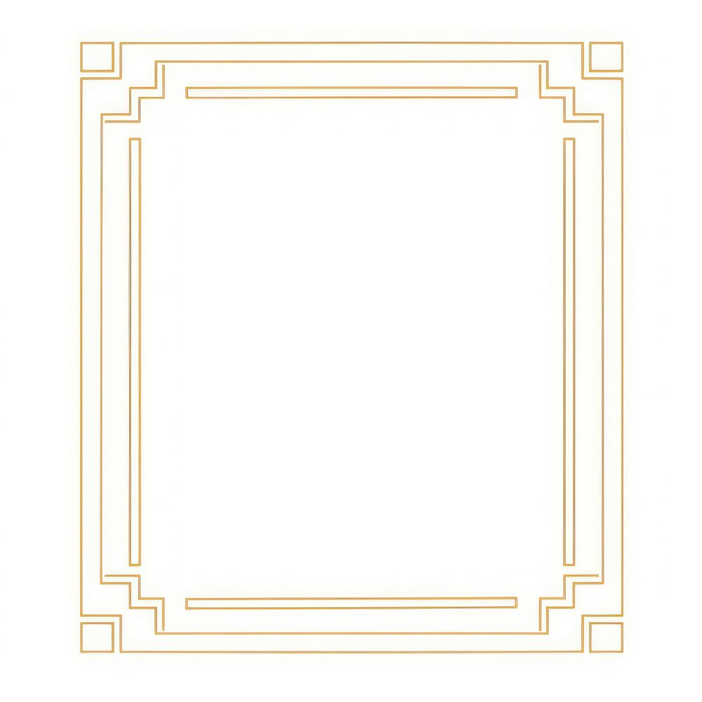 Chinese golden border minimalist design | Free Photo Illustration ...