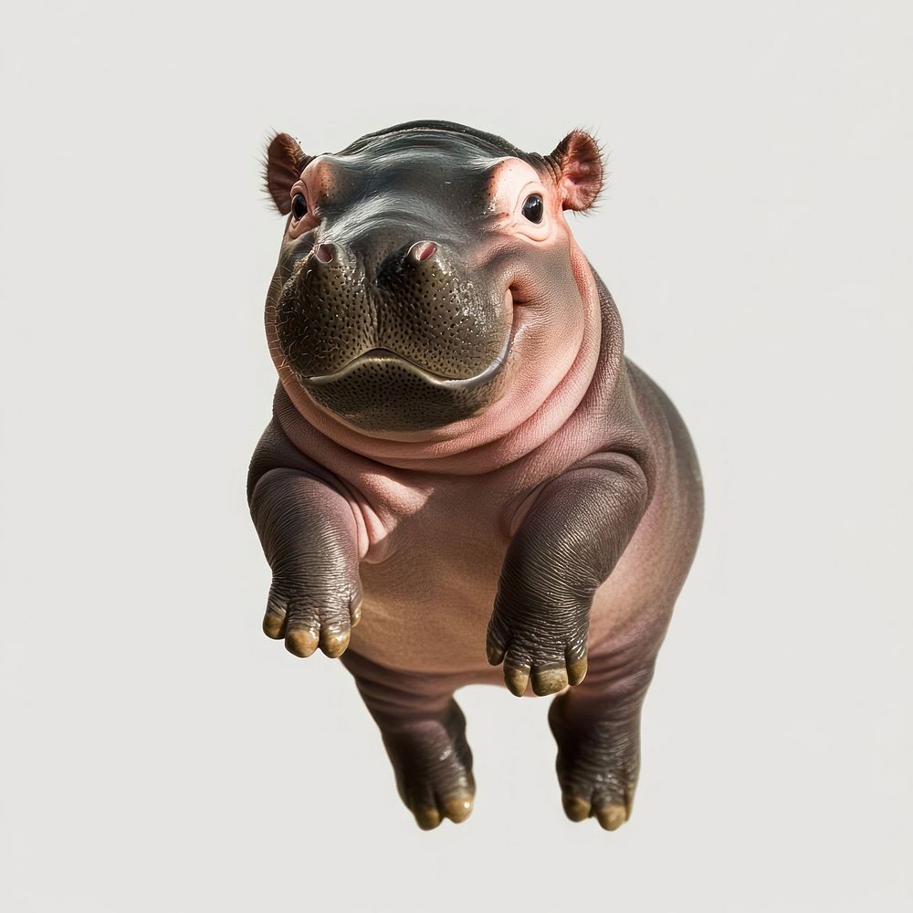 Baby Pygmy hippopotamus wildlife animal | Free Photo - rawpixel