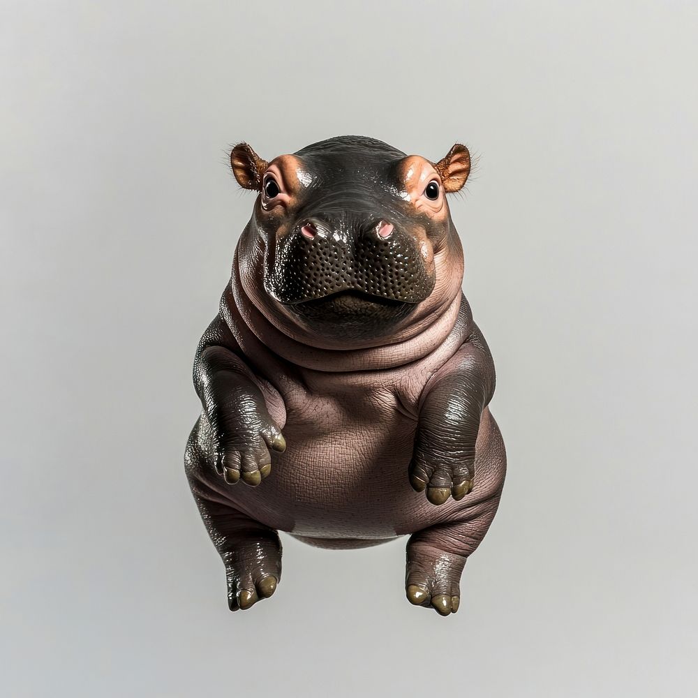 Baby Pygmy hippopotamus wildlife animal | Free Photo - rawpixel