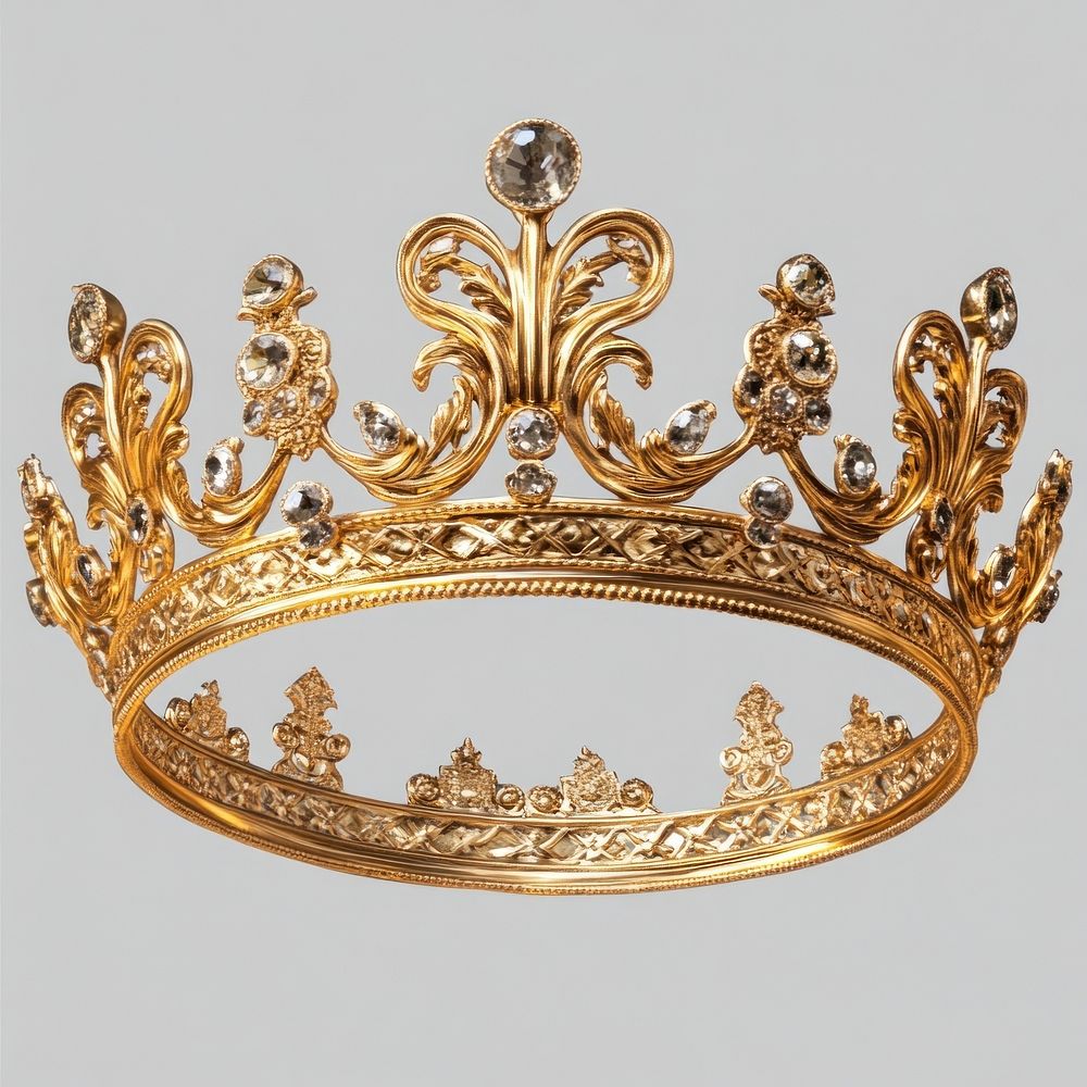 Golden Royal crown accessories chandelier | Free Photo - rawpixel