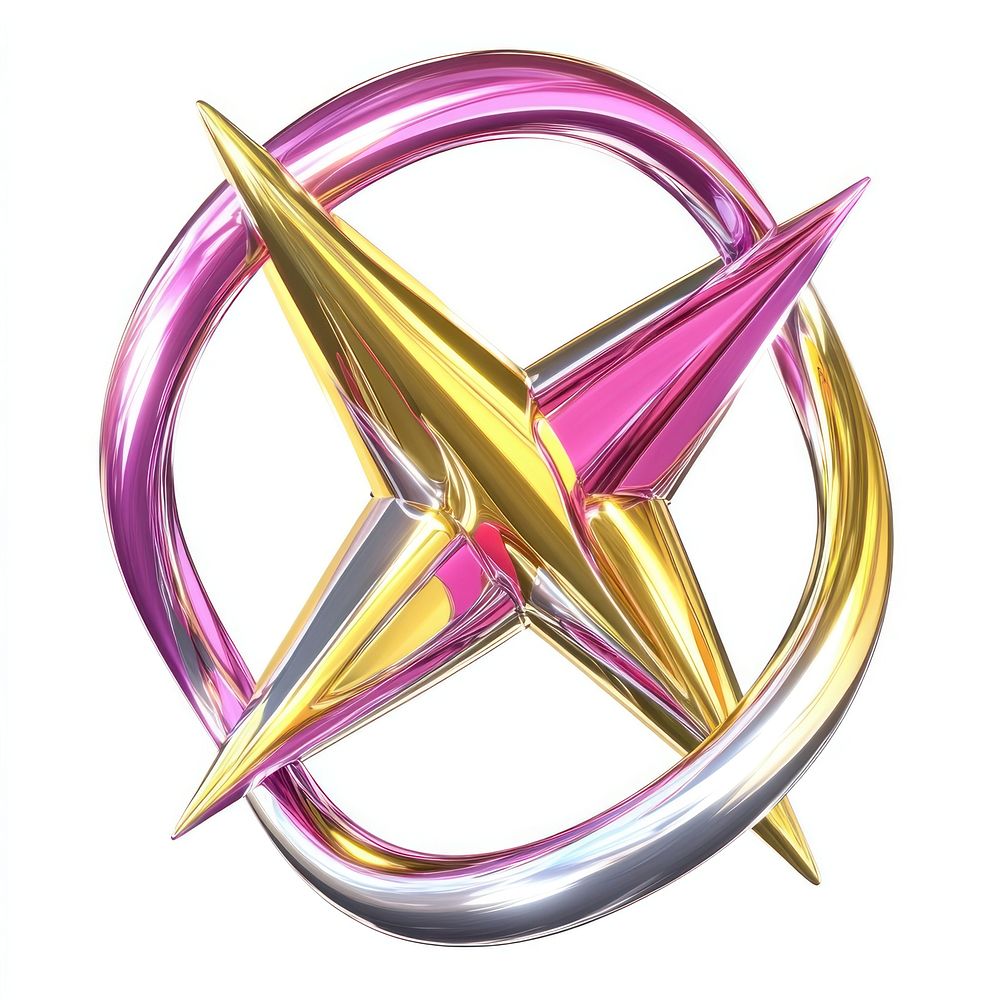 Two overlapping four-pointed starbursts different | Free Photo ...