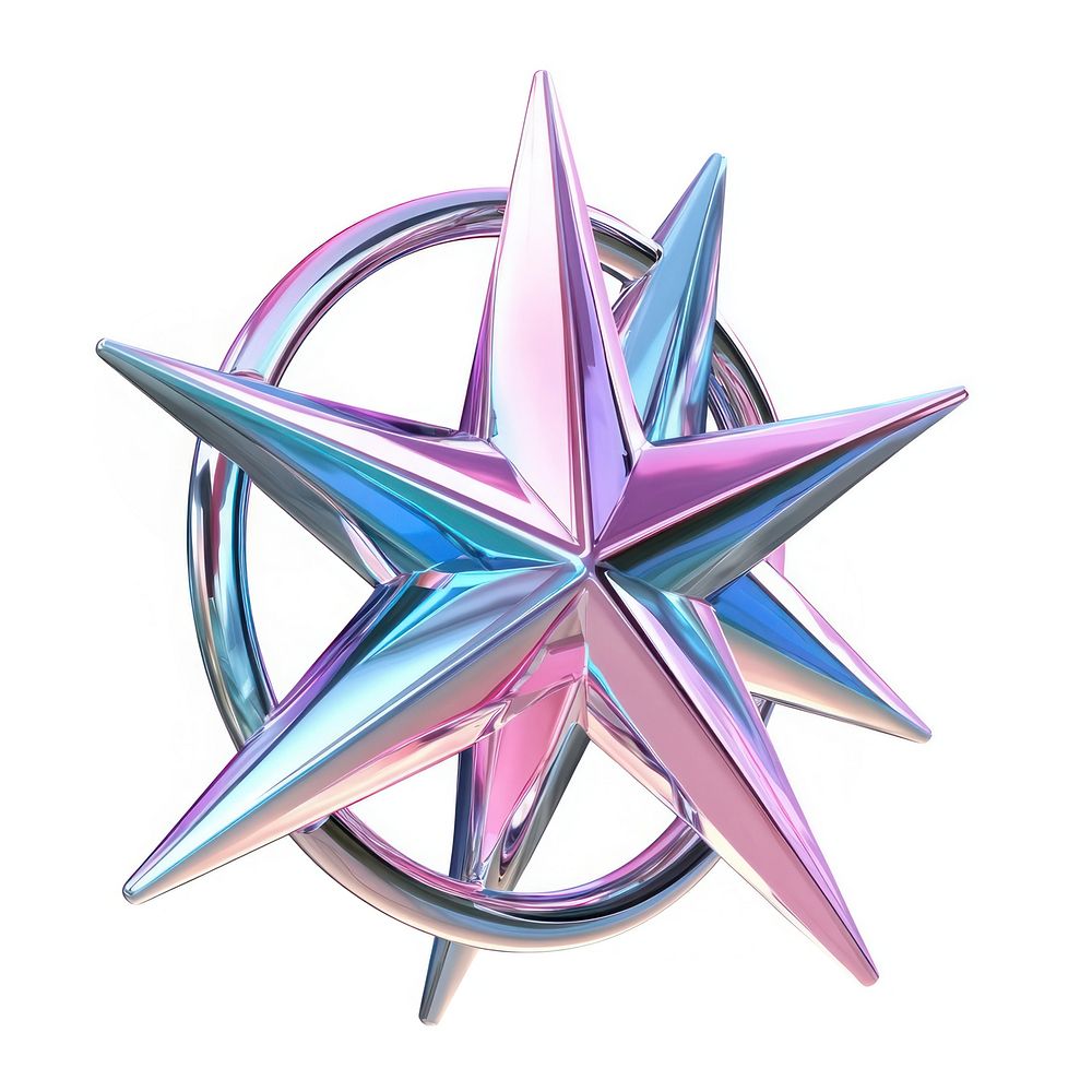 Two overlapping four-pointed starbursts different | Free Photo ...