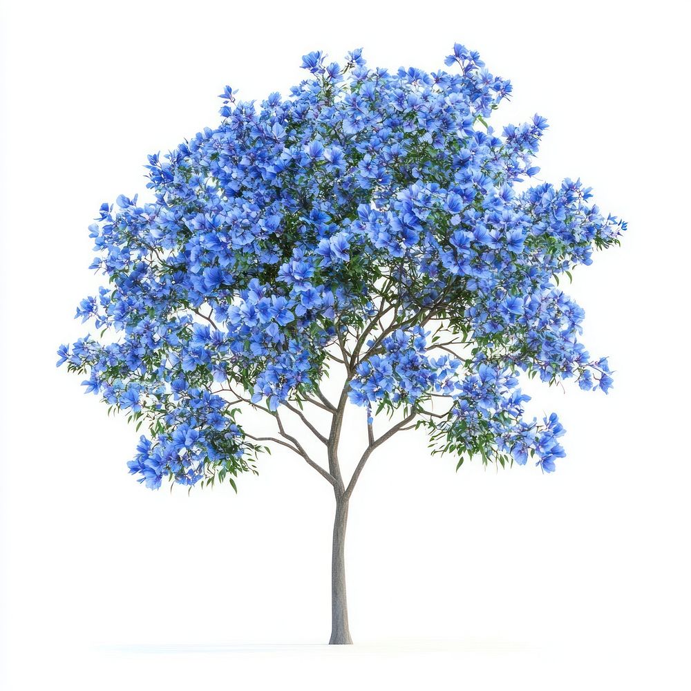 Blue flower tree flowers plant | Free Photo - rawpixel