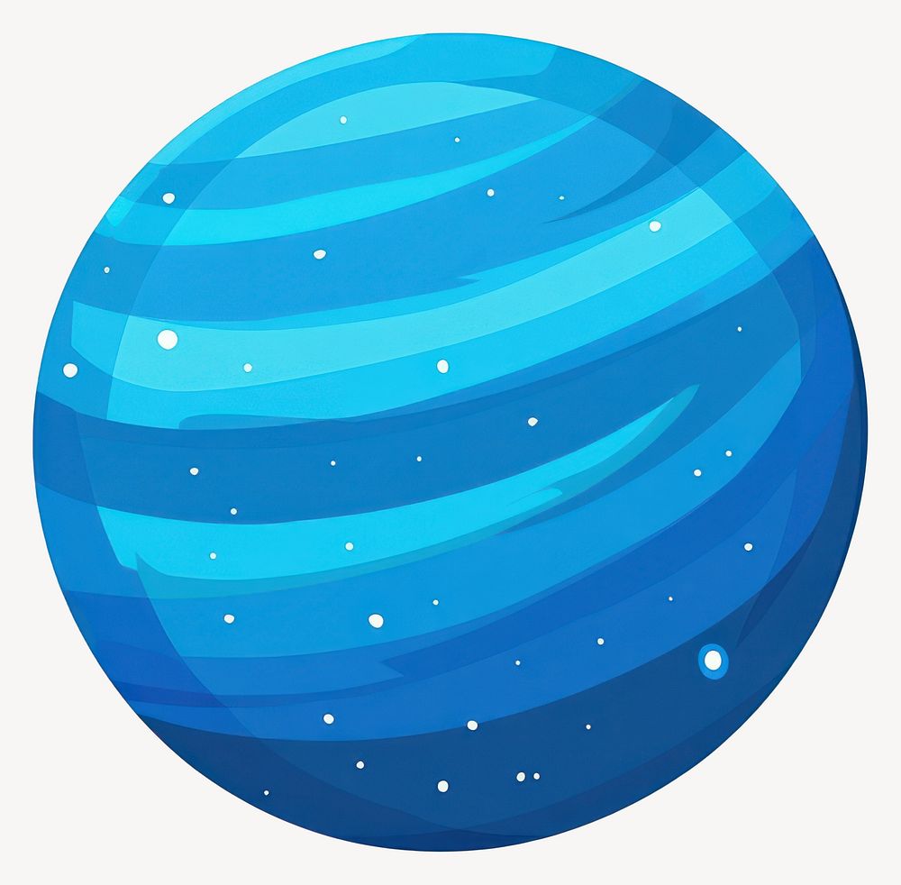 Neptune planet illustration space vector | Free Vector - rawpixel