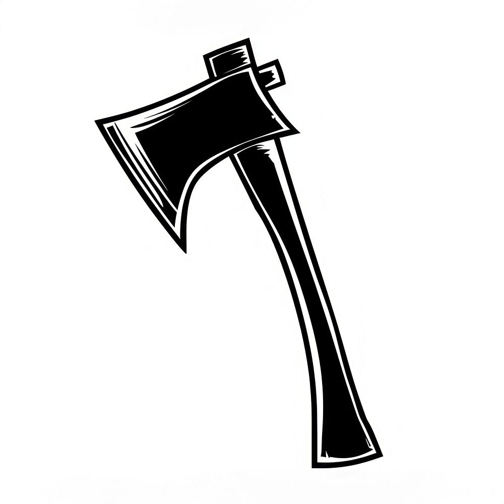 Simple axe linear illustration graphic | Free Photo Illustration - rawpixel