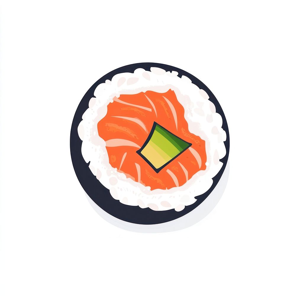 Shuchi illustration sushi food. | Free Photo Illustration - rawpixel