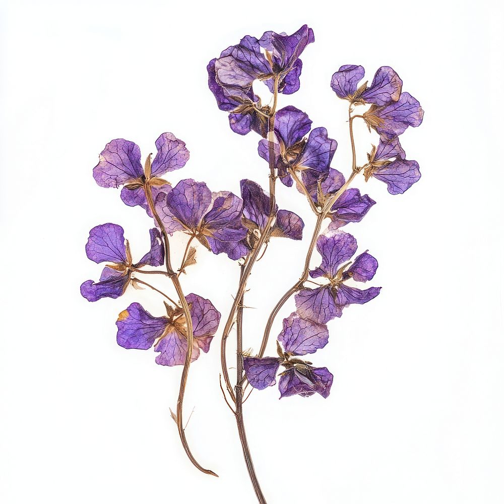 Statice flowers pressed purple. | Free Photo - rawpixel