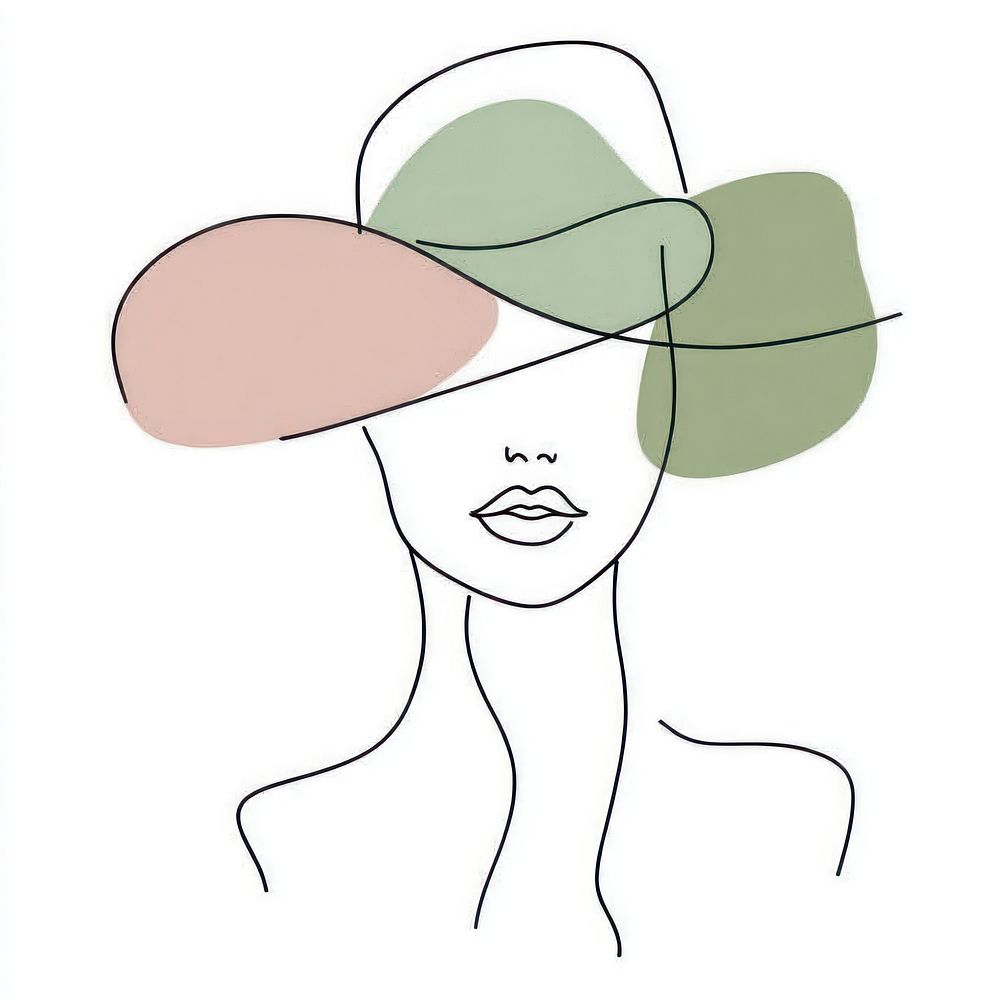 Abstract woman line art illustration | Free Photo Illustration - rawpixel