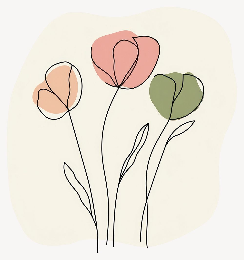 Abstract fashion line art illustration | Free Vector - rawpixel