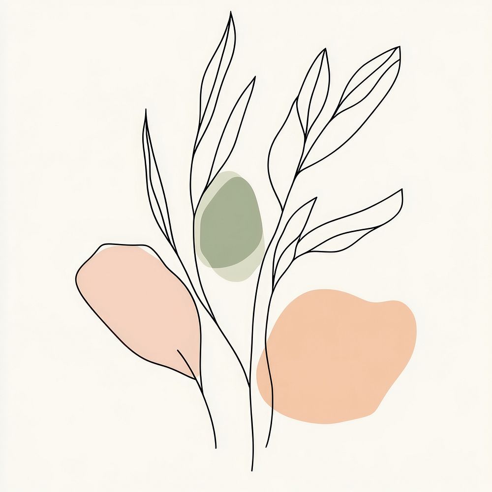 Abstract hand line art illustration | Free Photo Illustration - rawpixel