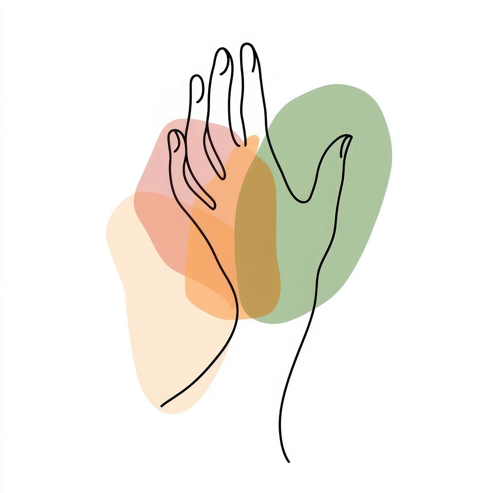 Abstract hand line art drawing | Free Photo Illustration - rawpixel