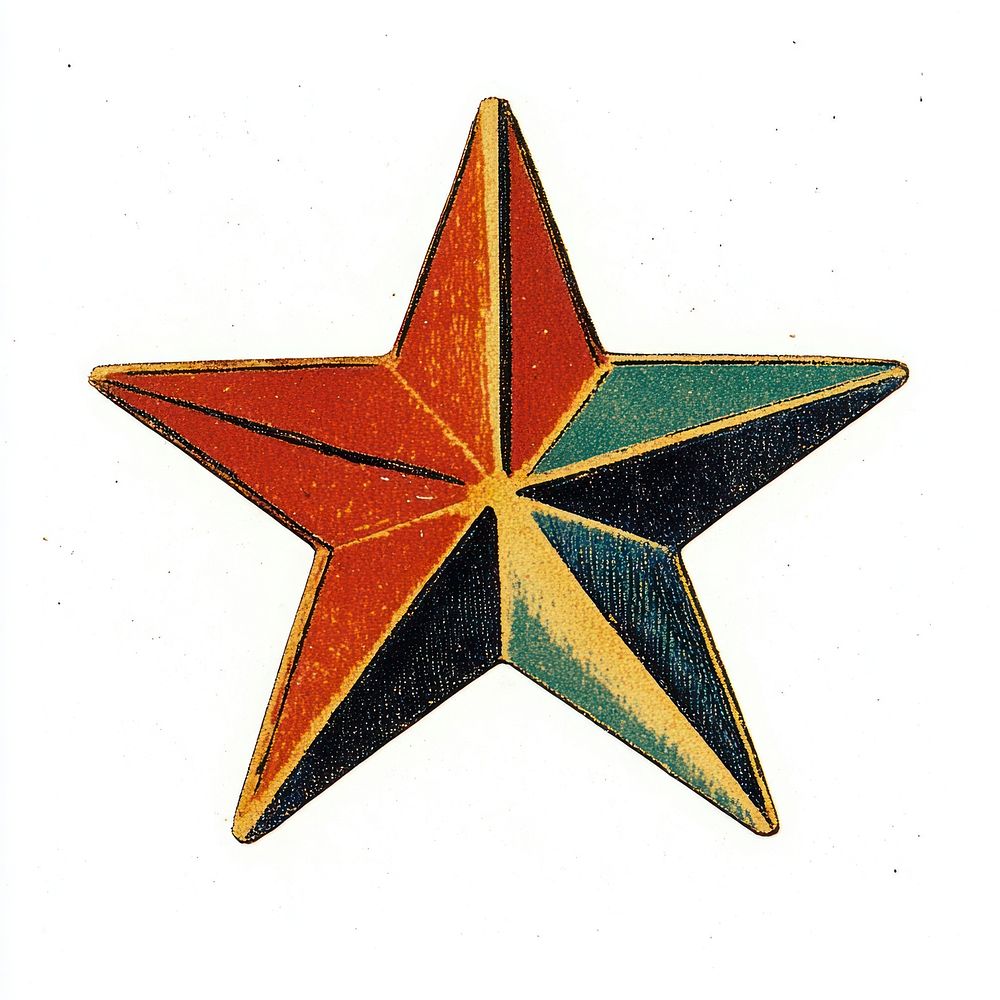 Star transportation multicolored decorative. | Free Photo - rawpixel