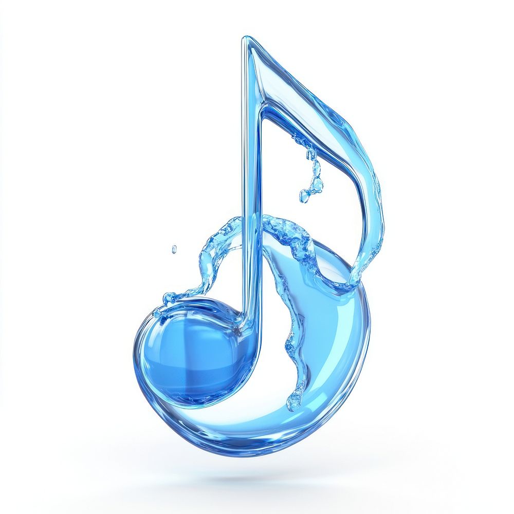 Music note splash water illustration | Free Photo Illustration - rawpixel