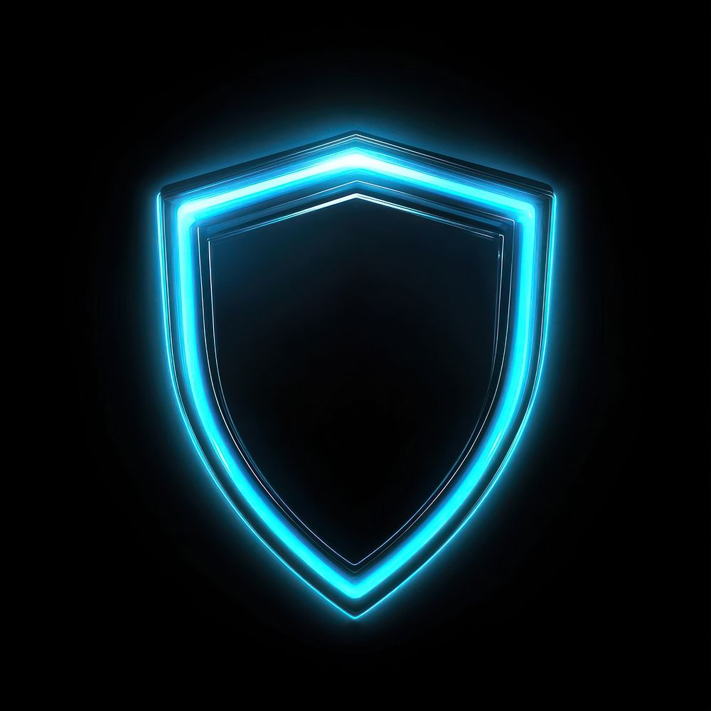 Neon tech crest frame glowing | Free Photo - rawpixel