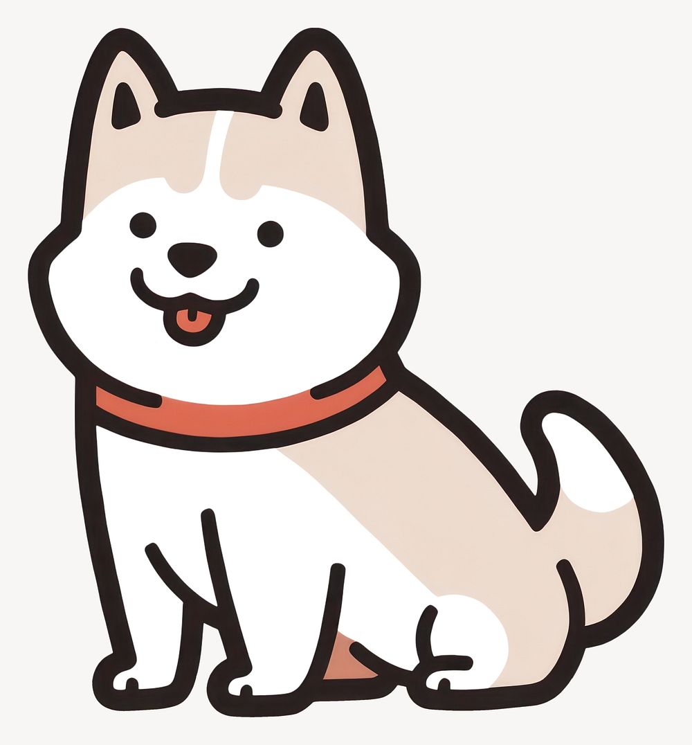 Dog illustration animal pet vector | Free Vector - rawpixel