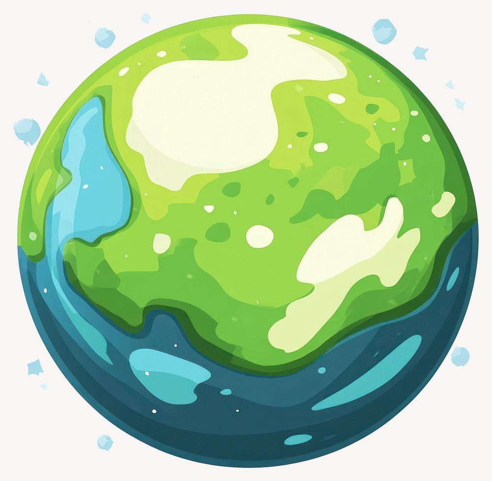Planet illustration globe earth vector | Free Vector - rawpixel