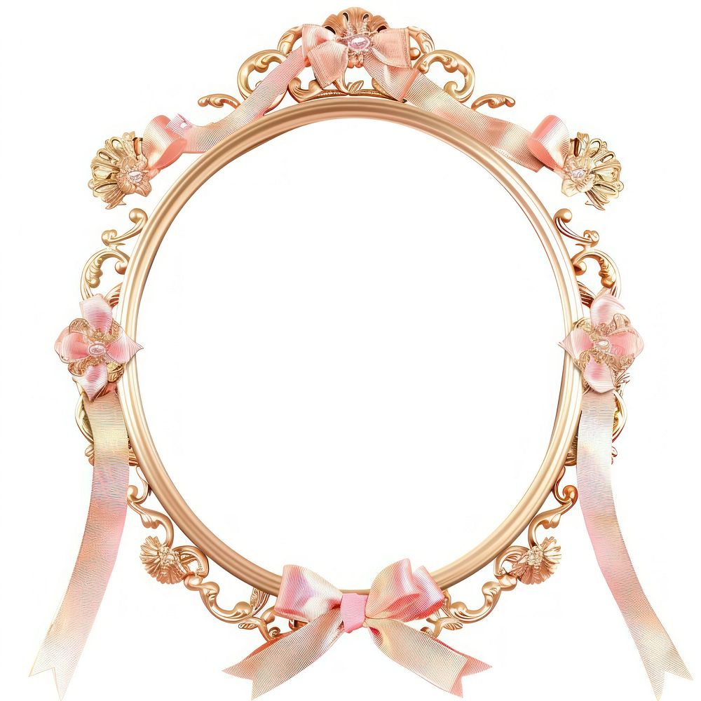 Coquette gold ribbon frame ribbons | Free Photo - rawpixel