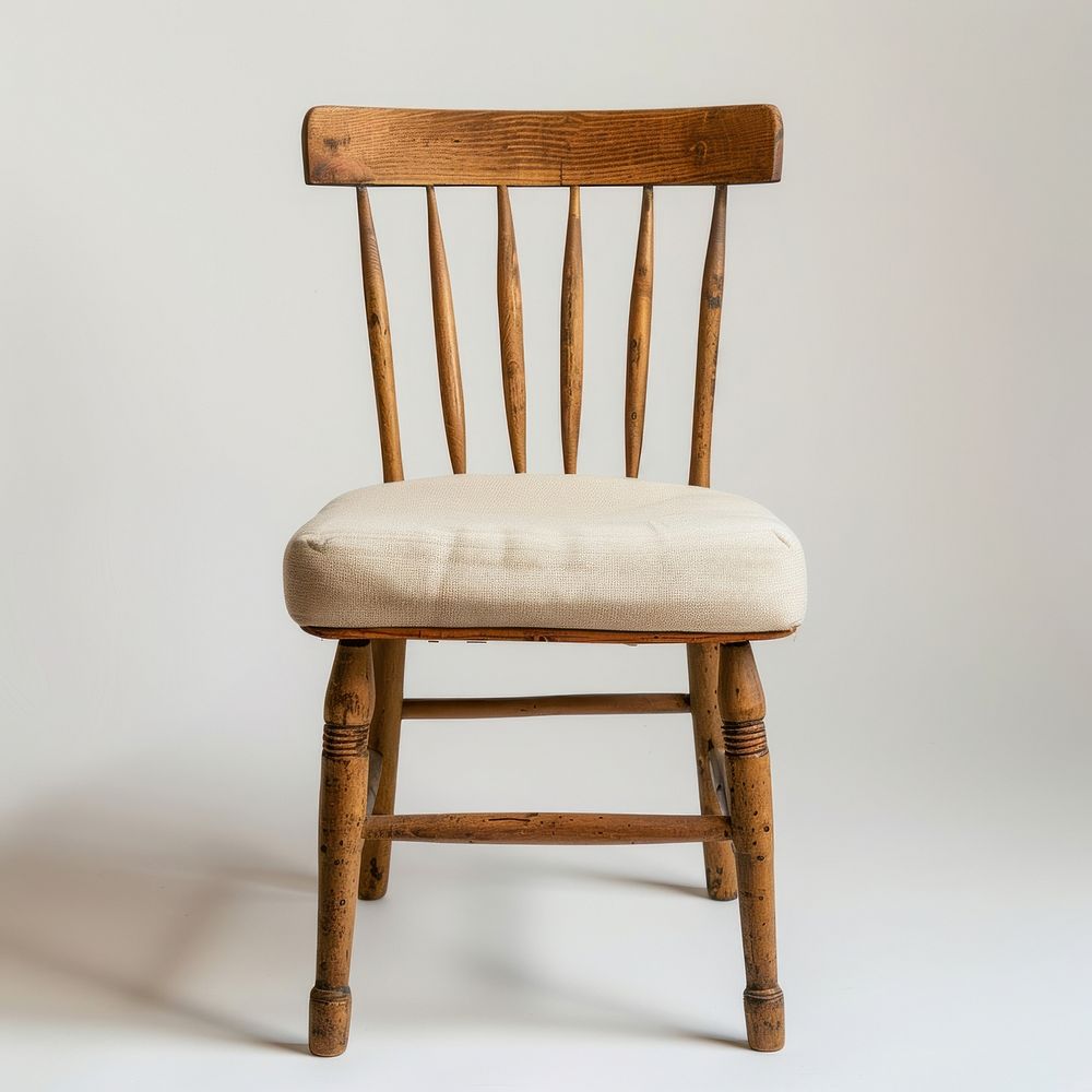 Cottagecore wooden chair furniture vintage | Free Photo - rawpixel