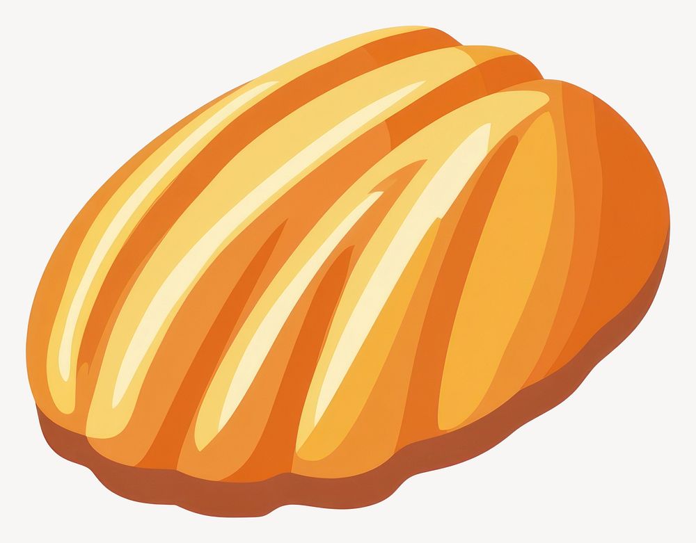 Madeleine illustration bread food vector | Free Vector Illustration ...
