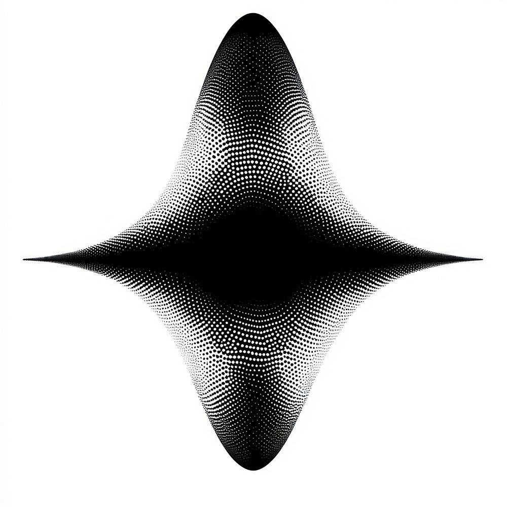 Doppler effect pattern black white | Free Photo Illustration - rawpixel