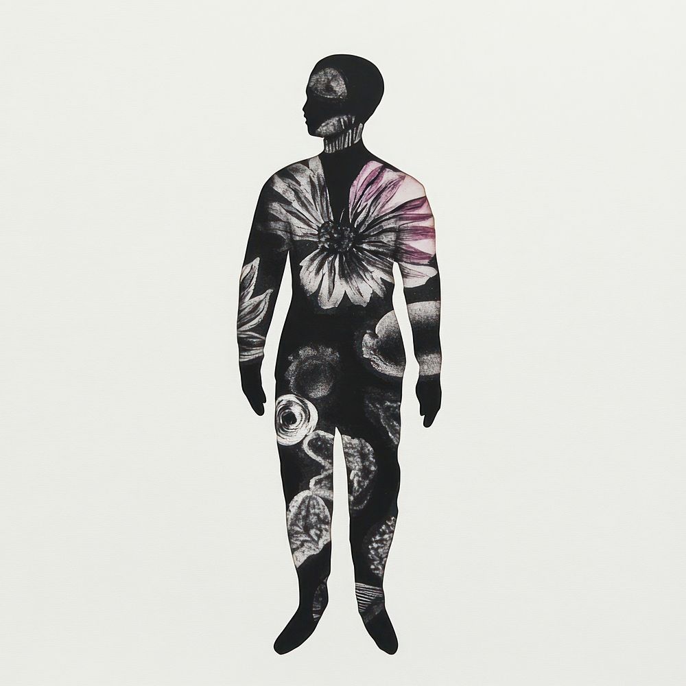 Y2K human white illustration | Free Photo Illustration - rawpixel