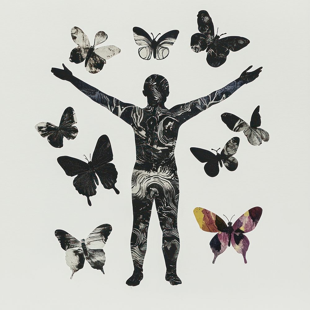 Freedom collage human art. | Free Photo Illustration - rawpixel