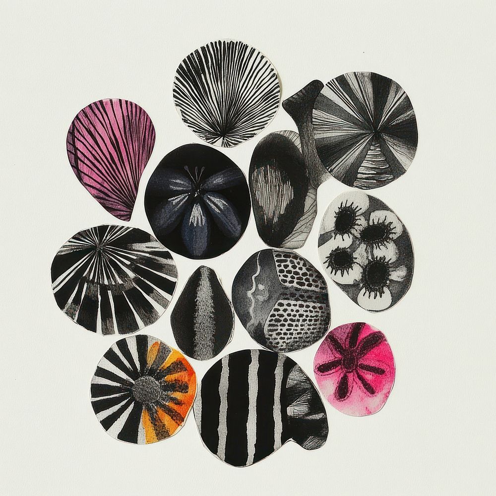 Colorful collage art illustration | Free Photo Illustration - rawpixel