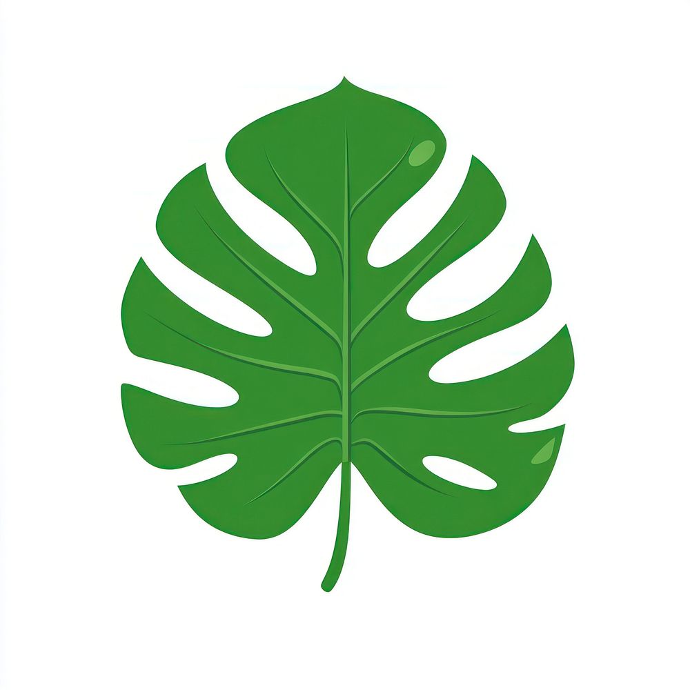 Tropical leaf illustration plant green. | Free Photo Illustration ...