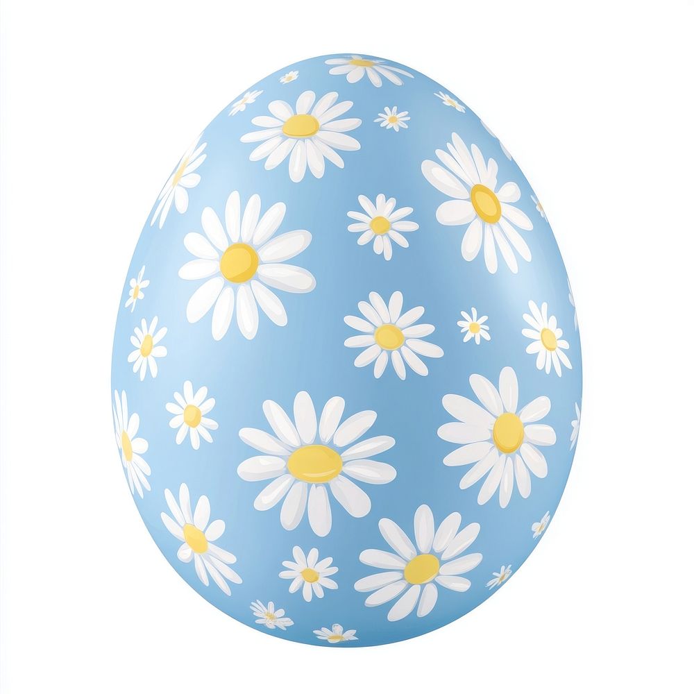 Light blue easter egg illustration | Free Photo Illustration - rawpixel