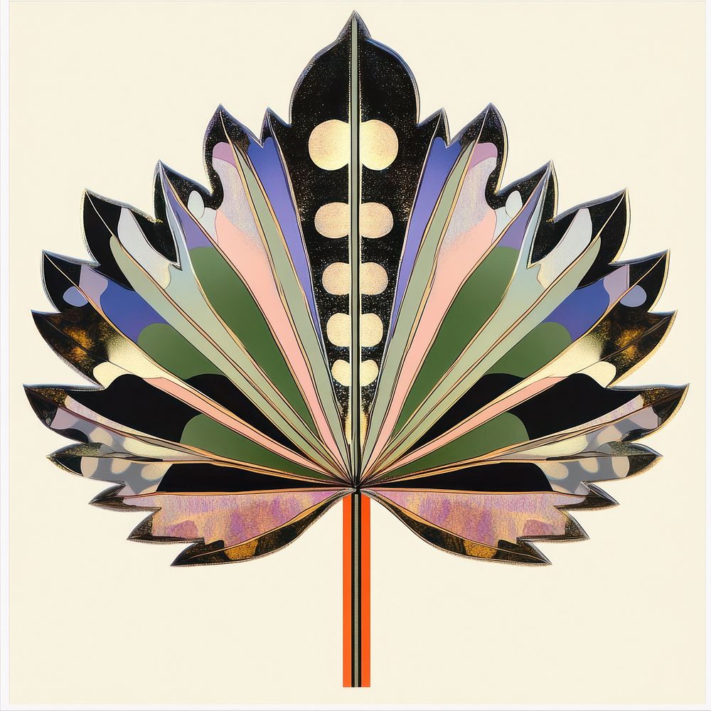 Leaf art illustration patterns. | Free Photo Illustration - rawpixel