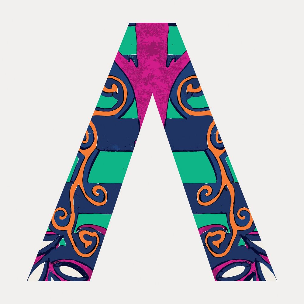 Circumflex sign Seguy Papillons art | Free Vector - rawpixel