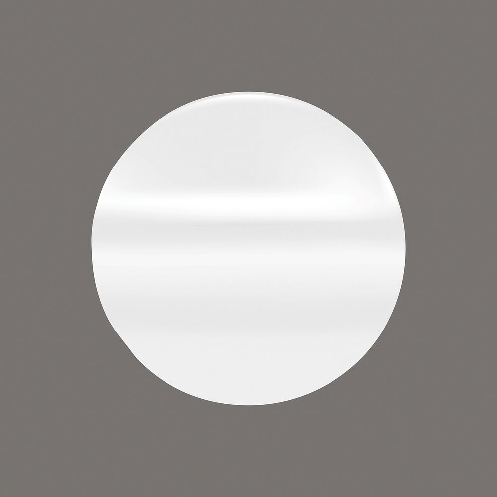 Minimalistic white circle sticker vector | Free Vector - rawpixel