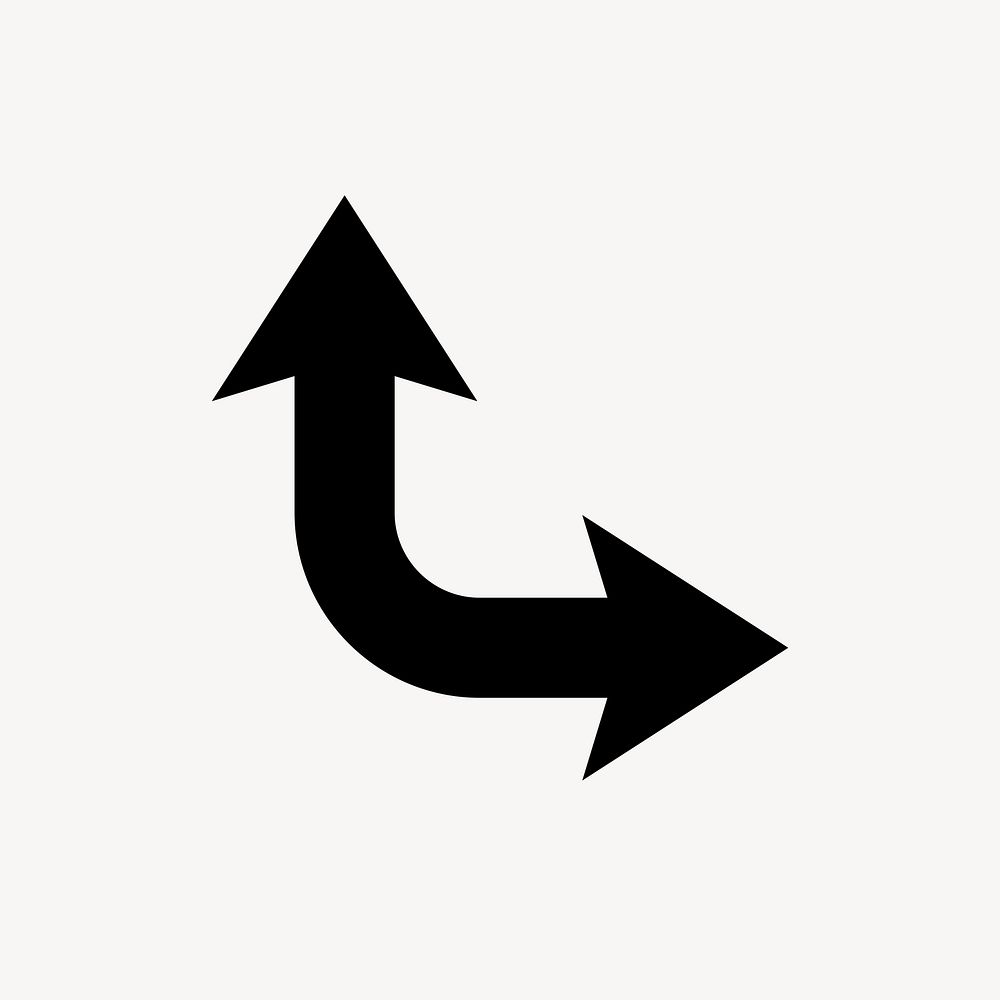 Directional arrow symbol illustration isolated | Free Photo ...