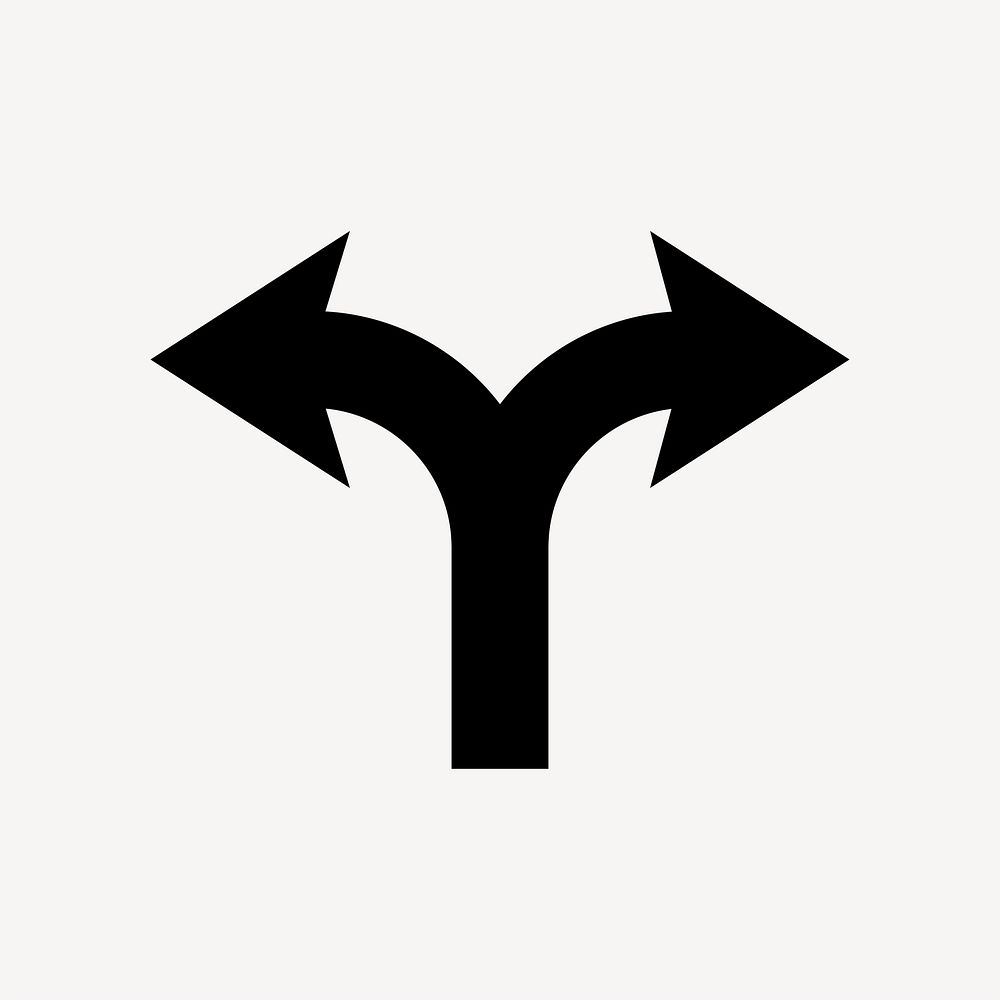 Directional choice arrow illustration isolated | Free Photo ...