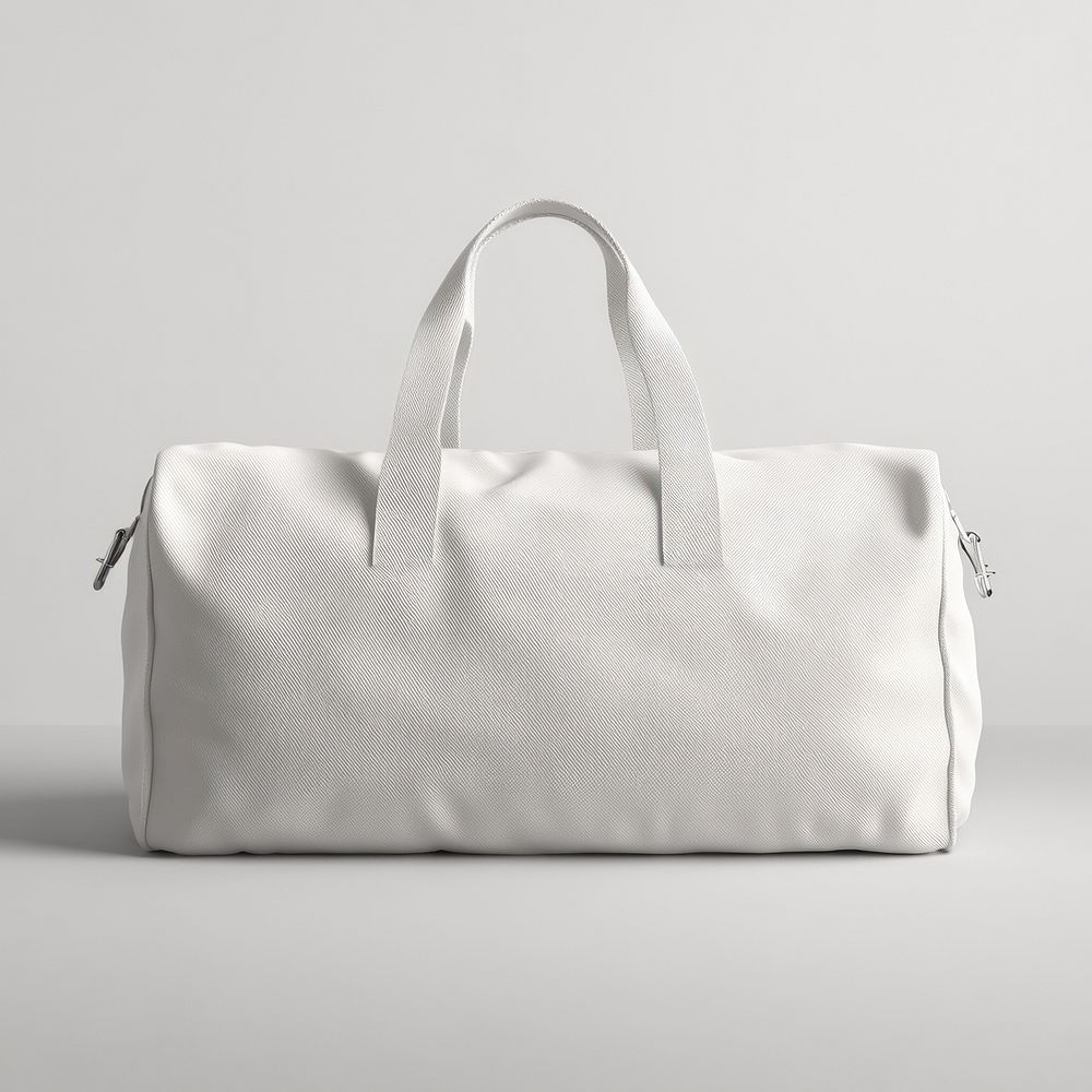 Blank duffel bag mockup accessories | Free Photo - rawpixel