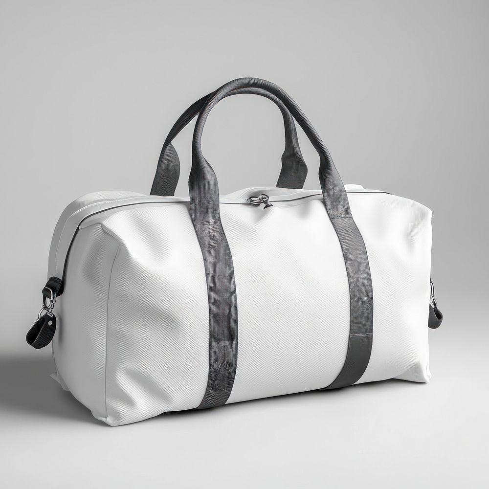 Blank duffel bag mockup accessories | Free Photo - rawpixel