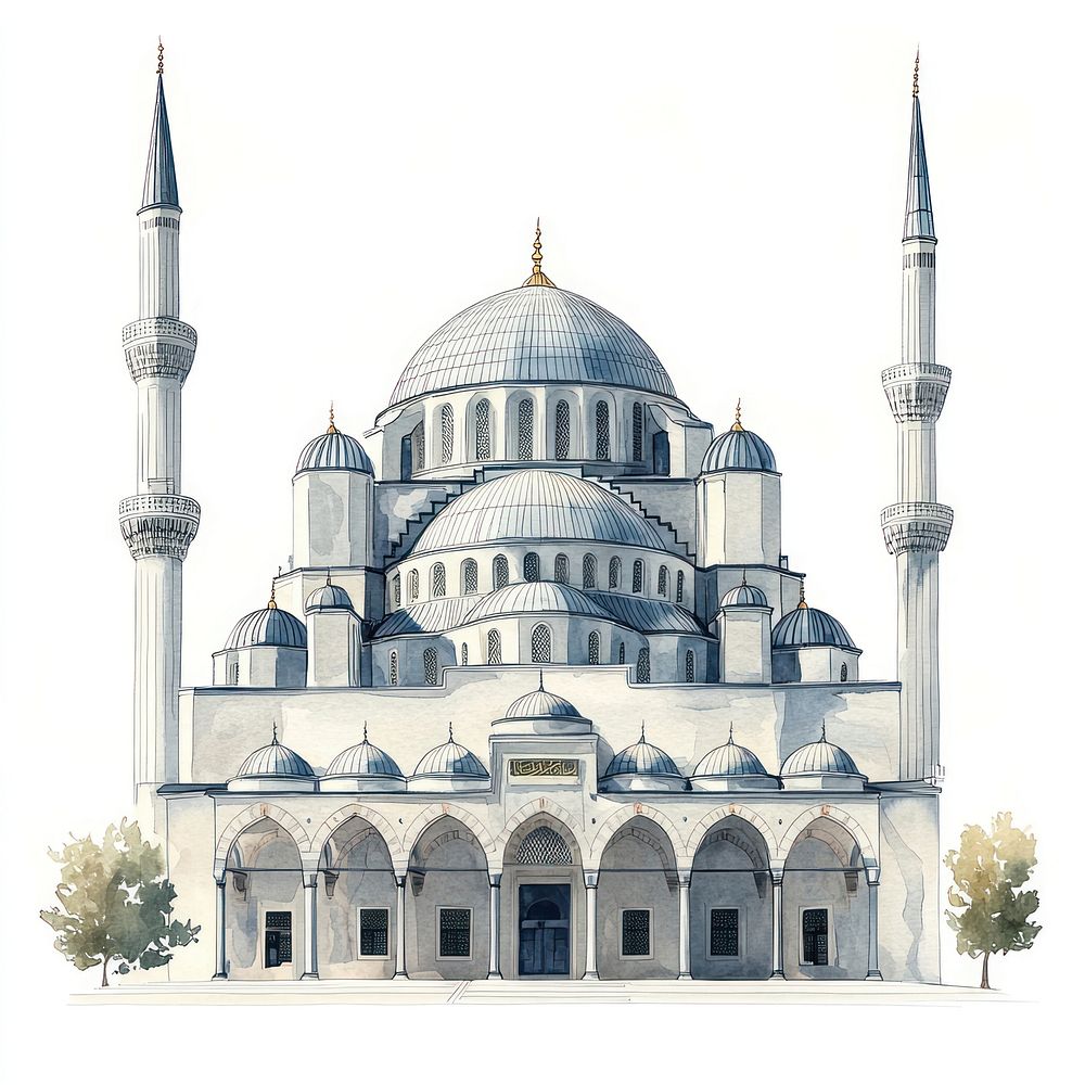 Blue Mosque architecture mosque architectural. | Free Photo ...