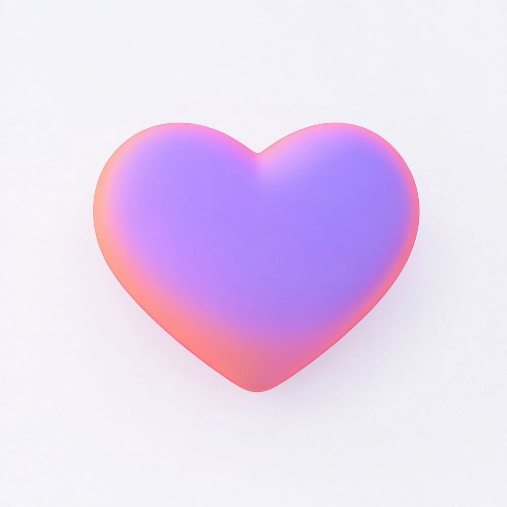 purple heart shape symbol illustration | Free Photo Illustration - rawpixel