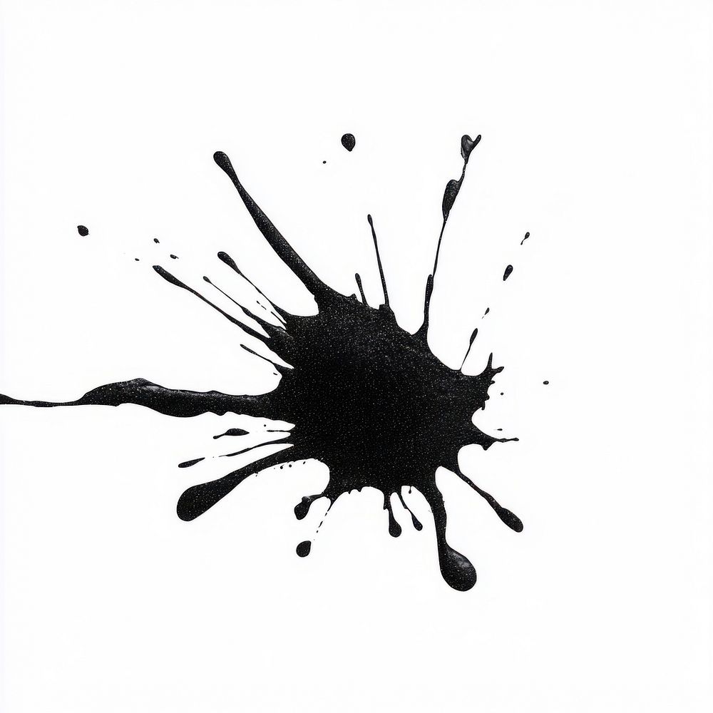 Black ink splash silhouette expression | Free Photo Illustration - rawpixel