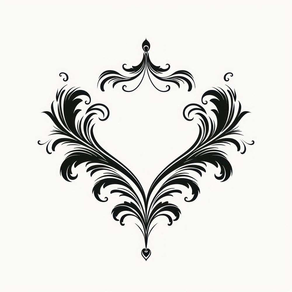 Vintage ornament frame graphic graphics | Free Photo Illustration ...