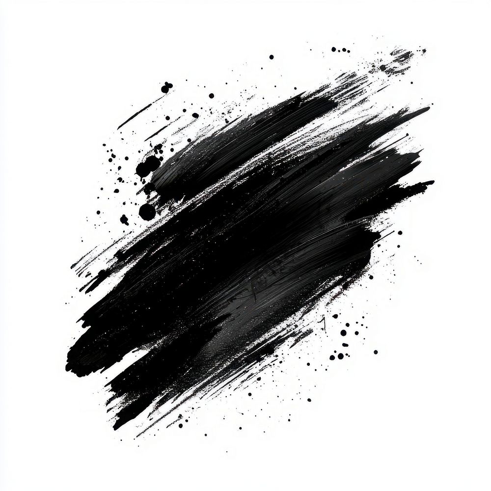 paint brush stroke abstract splatter | Free Photo Illustration - rawpixel