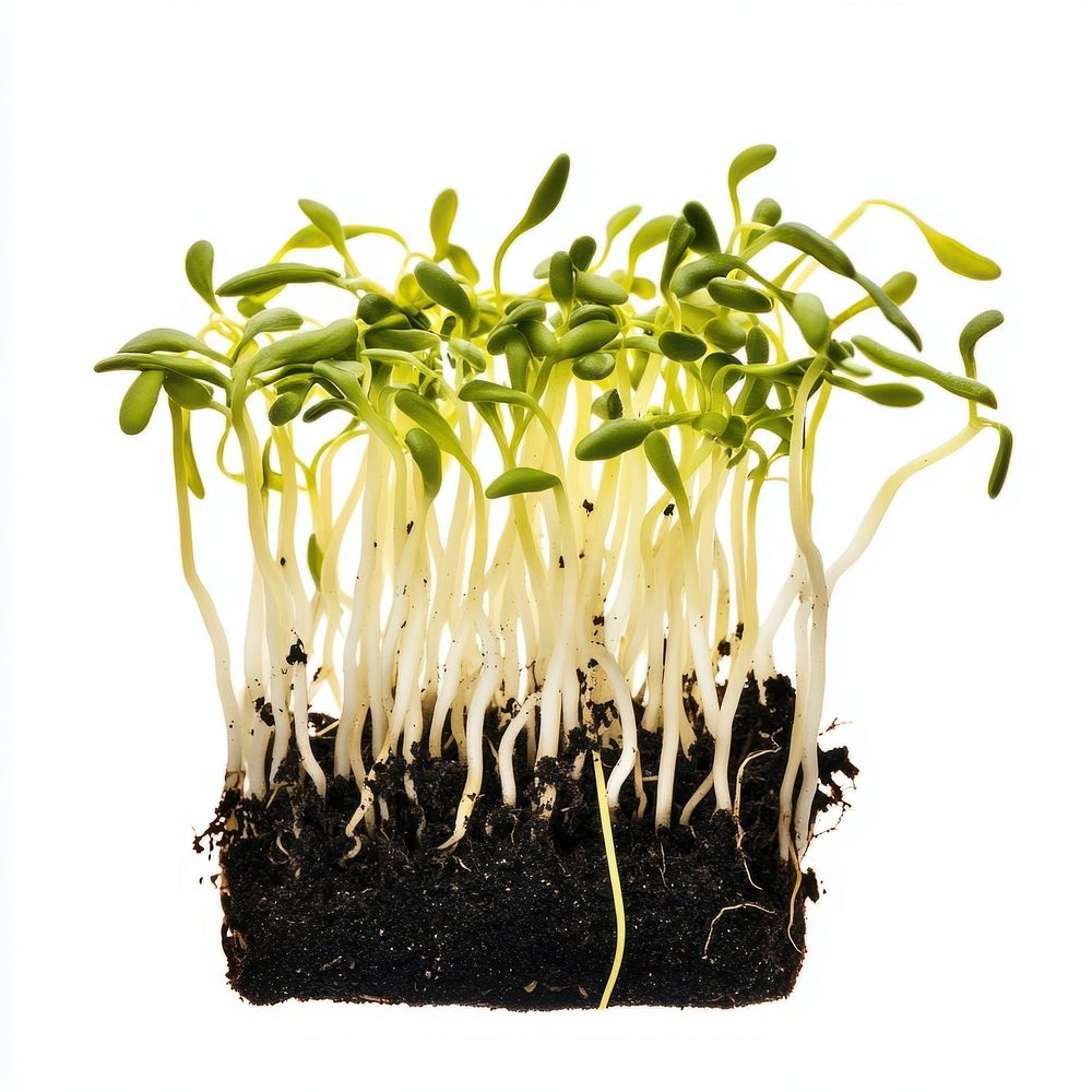 Growing bean sprouts soil plants | Free Photo - rawpixel