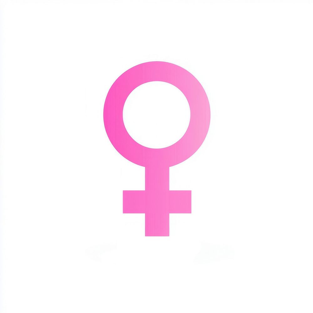 Pink female symbol pink representation | Free Photo Illustration - rawpixel